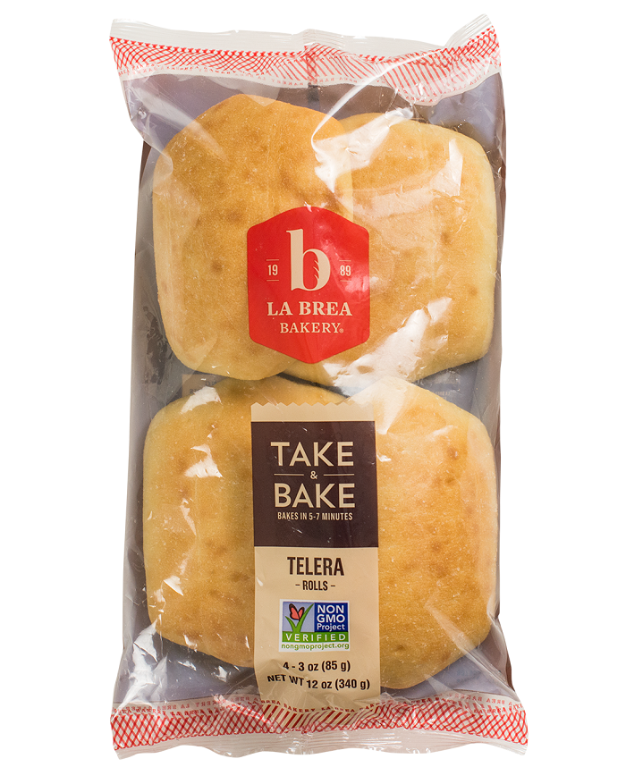 Take & Bake Telera Rolls - Artisan Bread | La Brea Bakery