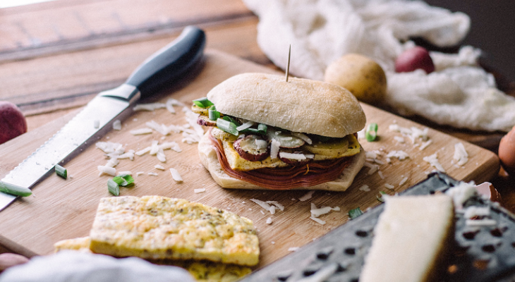 Spanish Frittata Sandwich | La Brea Bakery